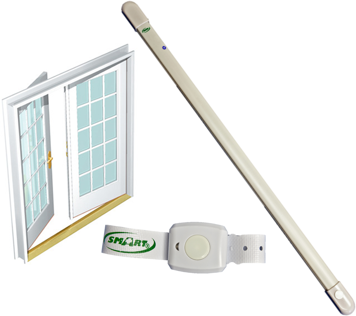 Download Transparent Door Bar Exit System - Door - PNGkit