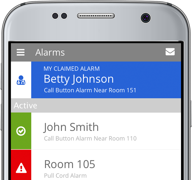 Download Mobile Alerting And Management - Nurse Call Button - Full Size ...