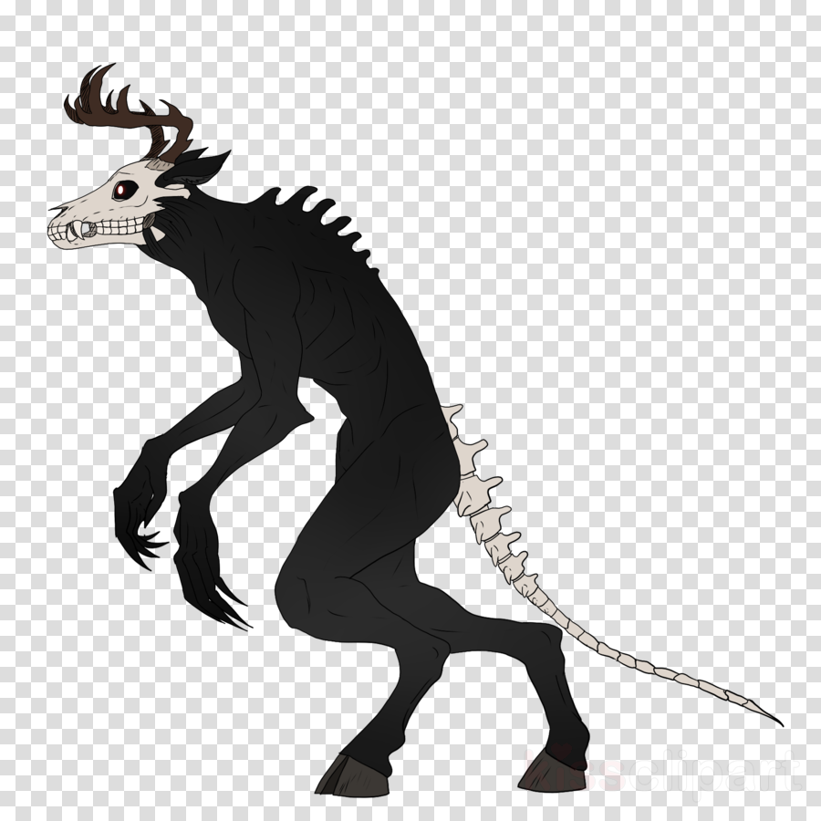 Download Download Wendigo And Skinwalker Clipart Wendigo Skin-walker ...