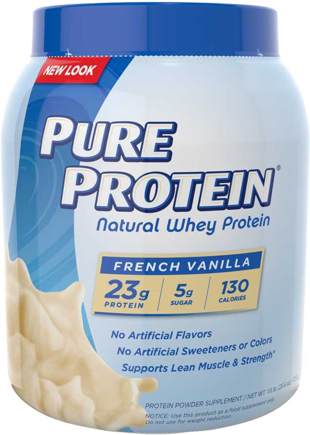 Download Natural Protein Powder - Pure Protein - Full Size PNG Image ...