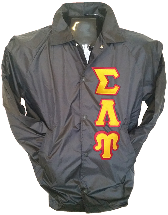 Download Sigma Lambda Upsilon Coach Jacket - Sigma Lambda Upsilon Staff - Full Size PNG Image ...