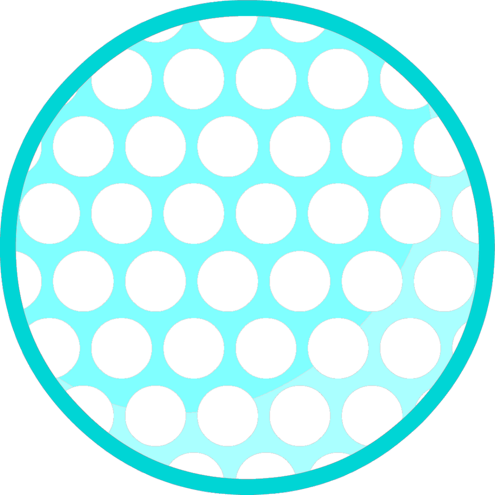 Download Transparent Snowfall Png Dot - Bfdi Golf Ball Body - Full Size ...