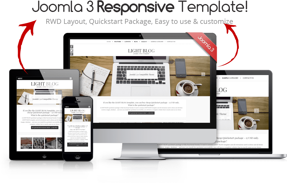 Download Download This Joomla 3 Template For Free - Joomla Templates ...