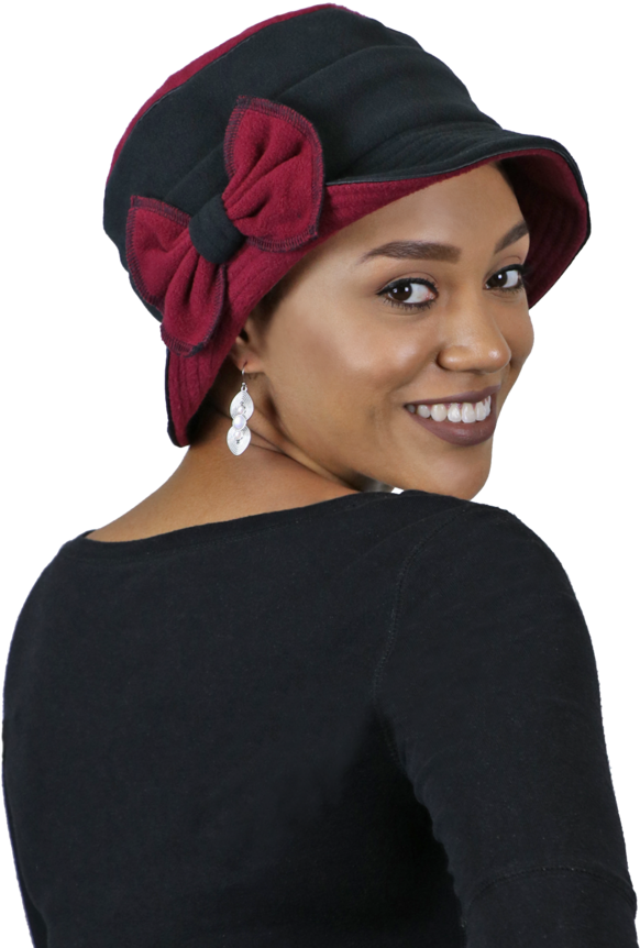 Download Lady Anne Fleece Cloche Hat - Fleece Cloche Hat For Women Warm ...