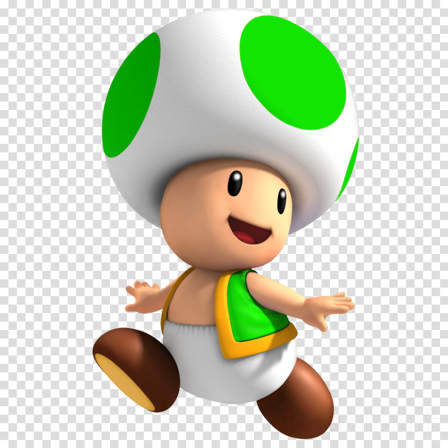 Download Transparent Green Toad Mario Png Clipart Super Mario 3d World ...