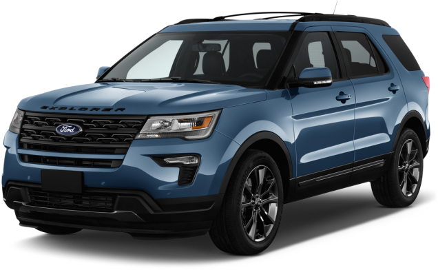 Download Transparent New 2019 Ford Explorer Xlt - 2018 Ford Explorer ...
