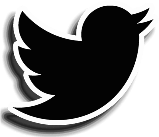 Download Twitter Facebook Instagram - Twitter Cut Out Logo - Full Size ...