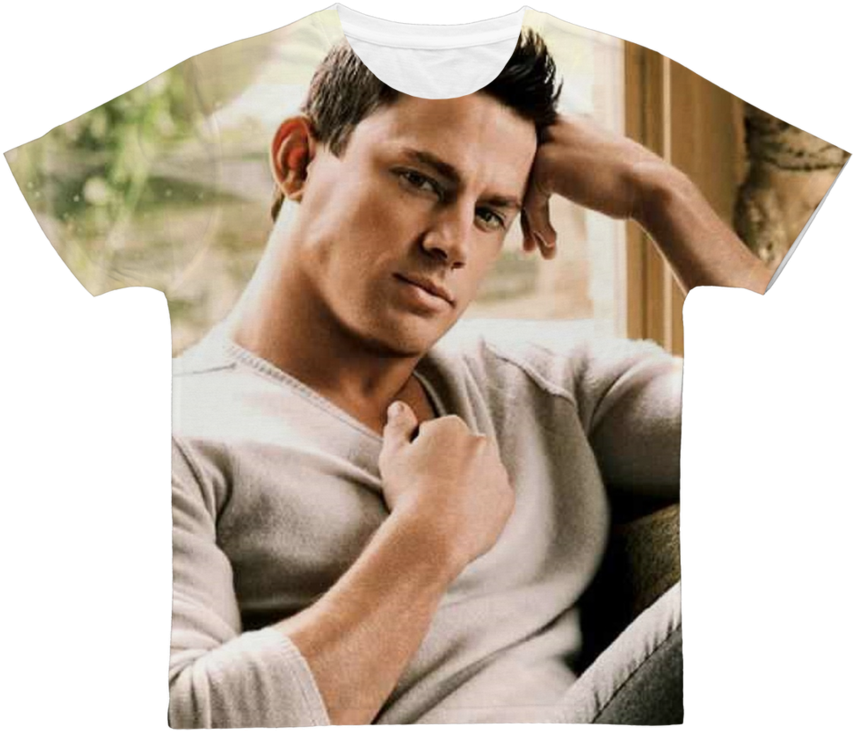 Download Channing Tatum ﻿classic Sublimation Adult T-shirt - Dave ...