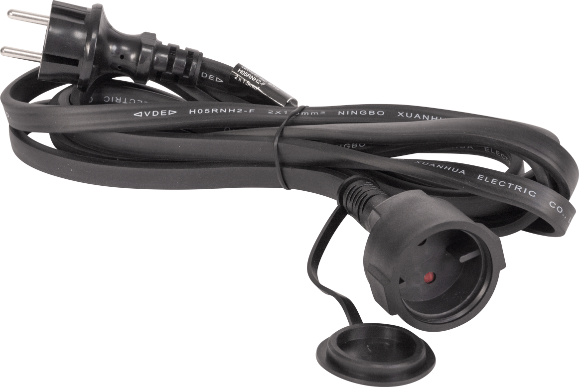 Download Led Light String 3m Extension Flat Cable With Power - Label ...