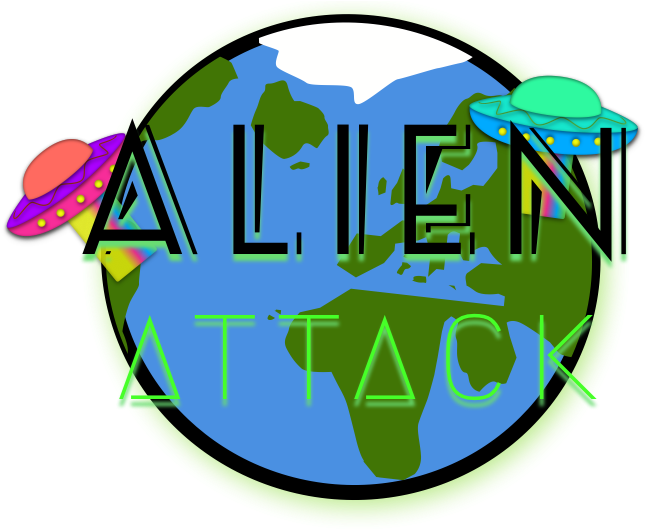 Download Alien Attack Logo - Full Size PNG Image - PNGkit