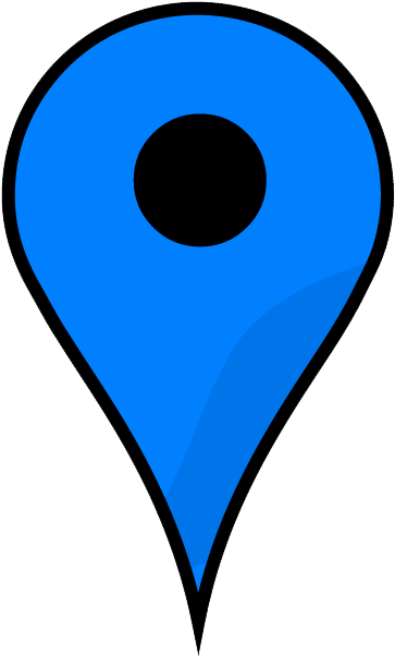 Download Google Pin Image - Google Maps Markers Blue - Full Size PNG ...