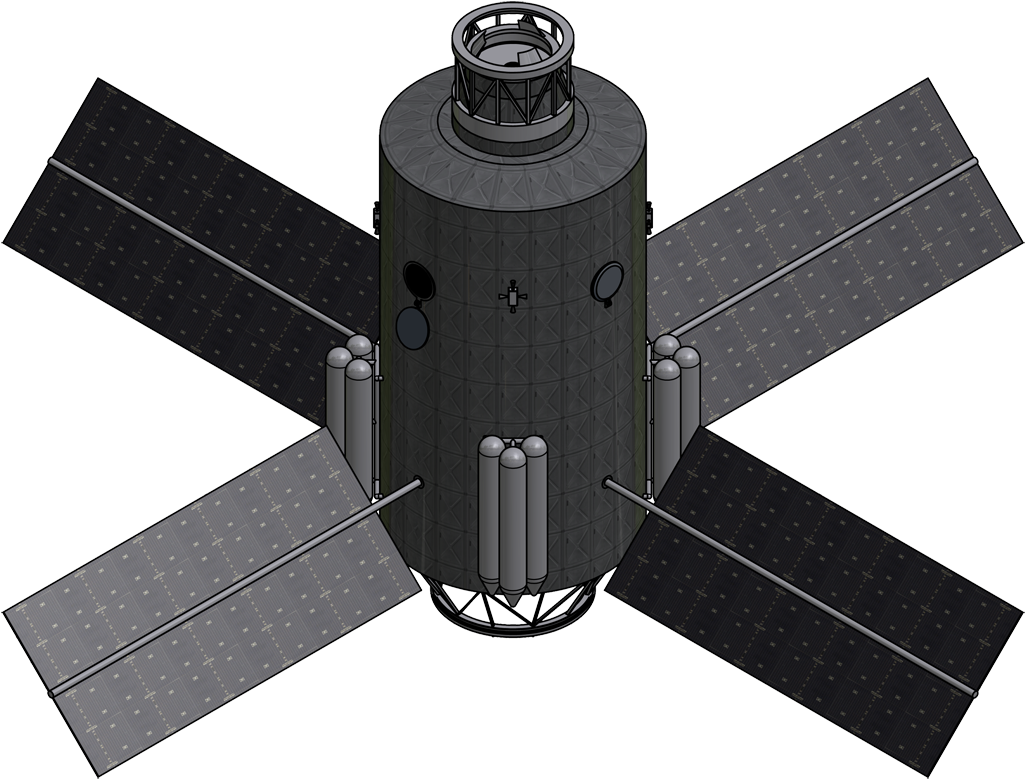 Download Mars Spacecraft Habitation Module Diagram1 - Mars Spacecraft ...