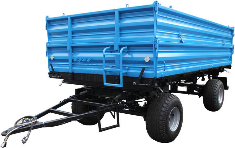Download Transparent Dumping Tractor Trailers Pts - Прицеп Птс 7 ...