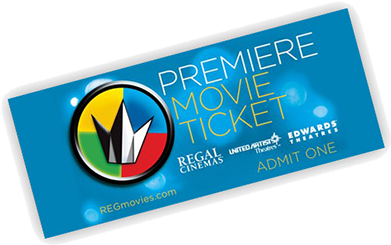 Download Regal Movie E-ticket - Regal-2 For - 2 X - Full Size PNG Image ...