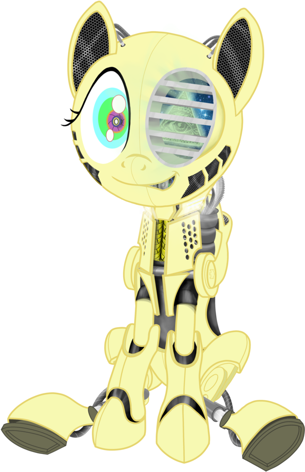 Download Hoofwaffe, Eye Of Providence, Flutterbot, Fluttershy, - Pony ...