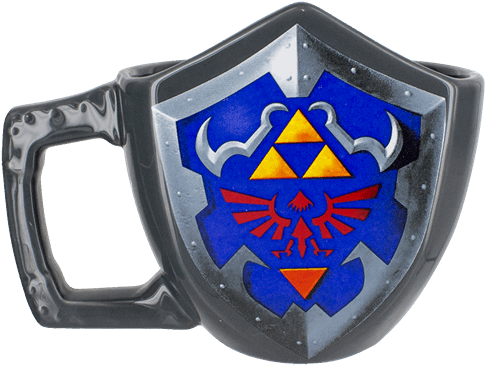 Download The Legend Of Zelda - Legend Of Zelda Mug - Shield - Full Size ...