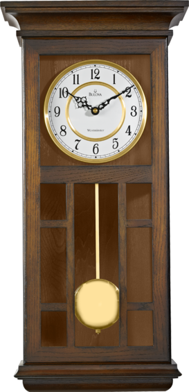 Download Clocks - Bulova Mayfair Wall Clock - 11.5w X 24h - Full Size ...