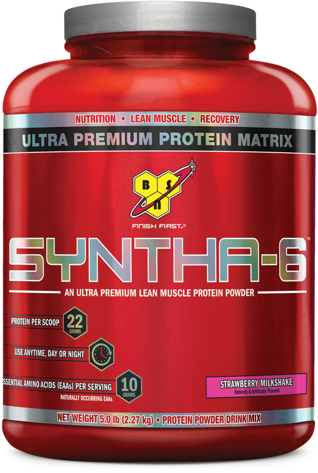 Download Bsn Syntha-6 Protein Powder - Chocolate Milkshake, - Full Size ...