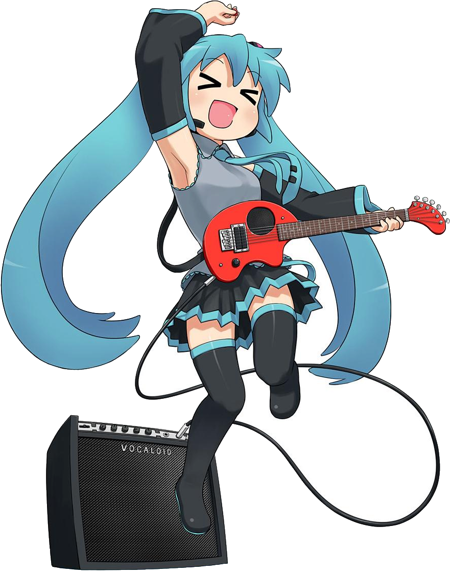 Download 7457 Render Miku Hat - Miku Hatsune - Full Size PNG Image - PNGkit