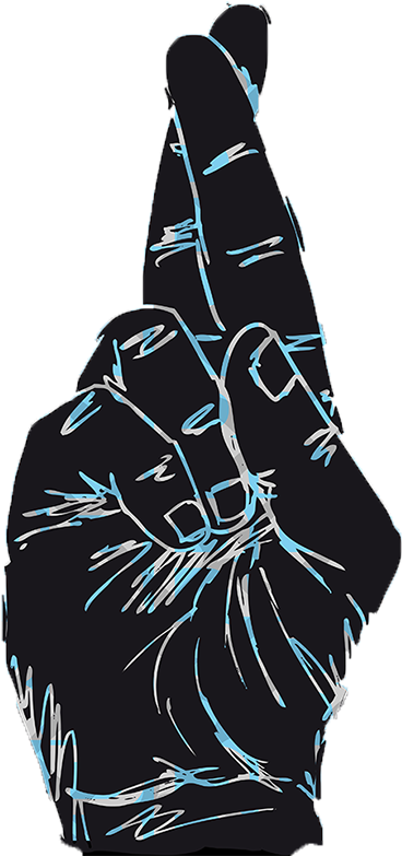 Download Transparent Good Luck Hand Signal - Language - PNGkit