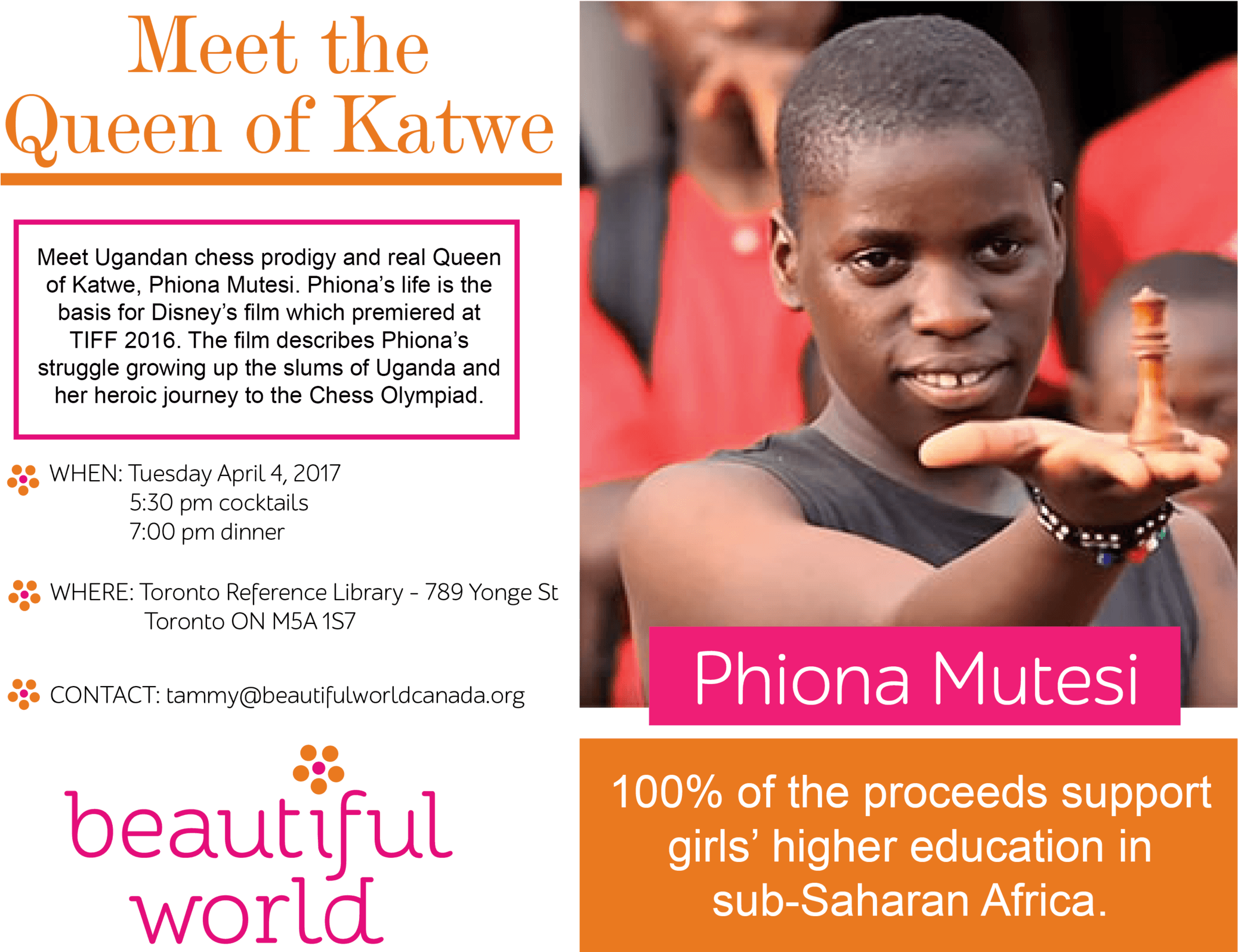 Download Tuesday April 4, 2017 L Make Your Move - Phiona Queen Of Katwe ...