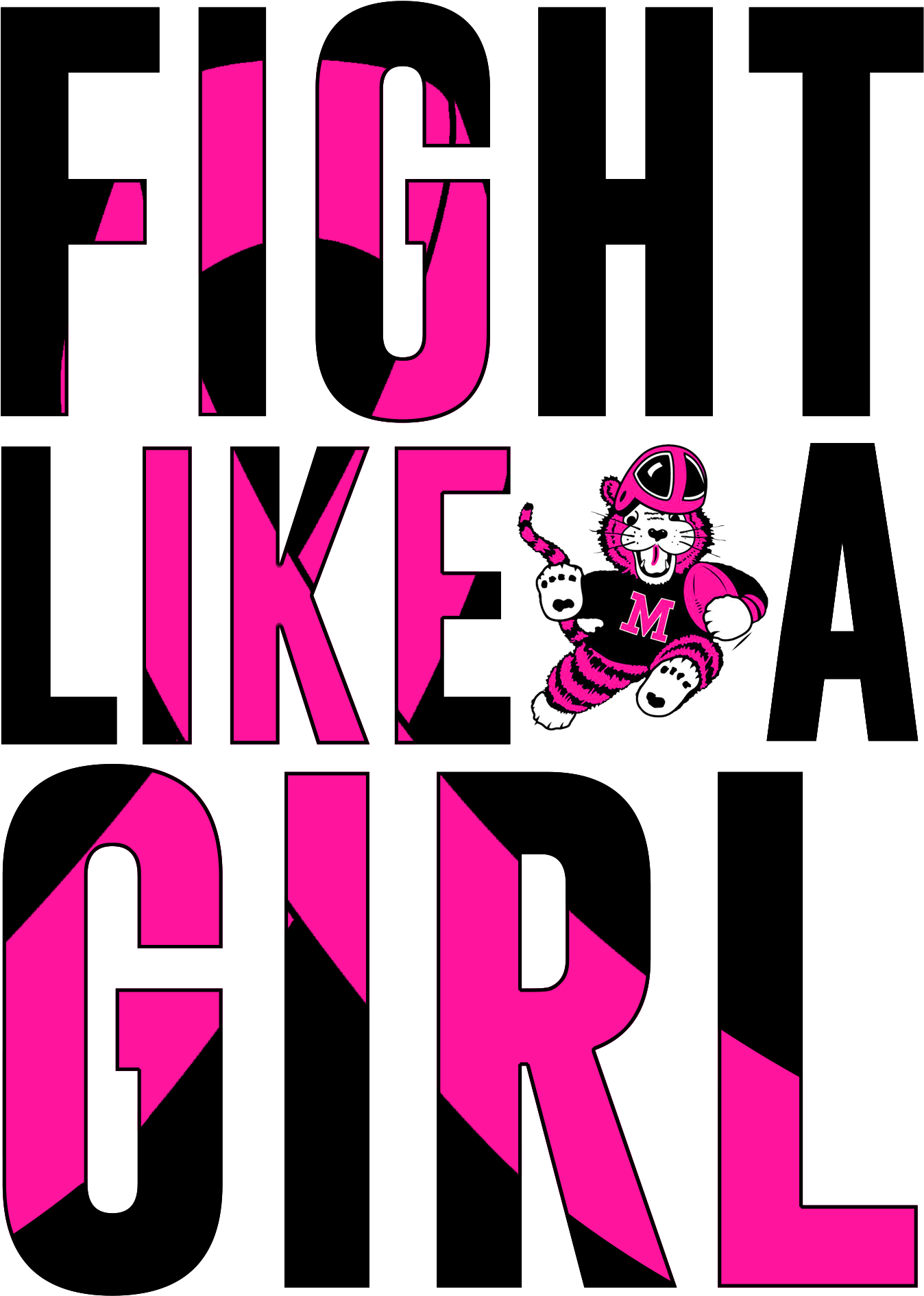 Download Transparent Fight Like A Girl Breast Cancer - PNGkit