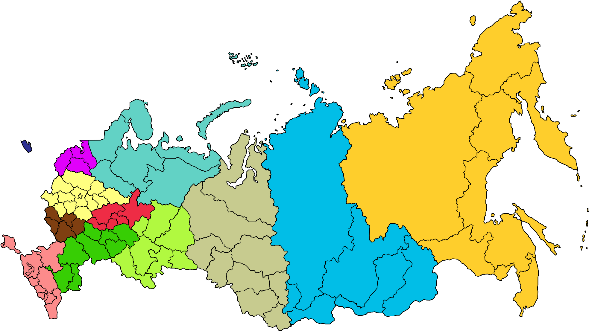 Download Map Of Russia - Full Size PNG Image - PNGkit