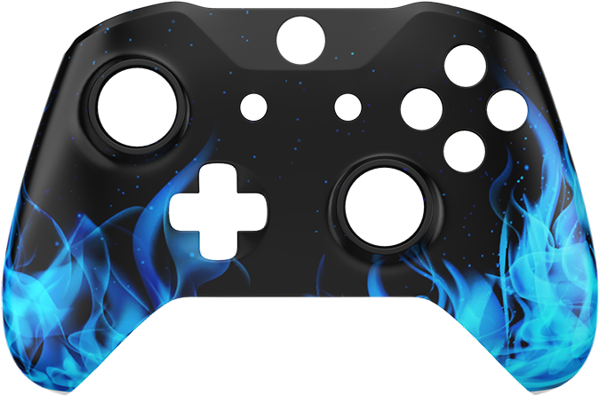 Download Blueflame - Xbox One Xs Controller - Full Size PNG Image - PNGkit
