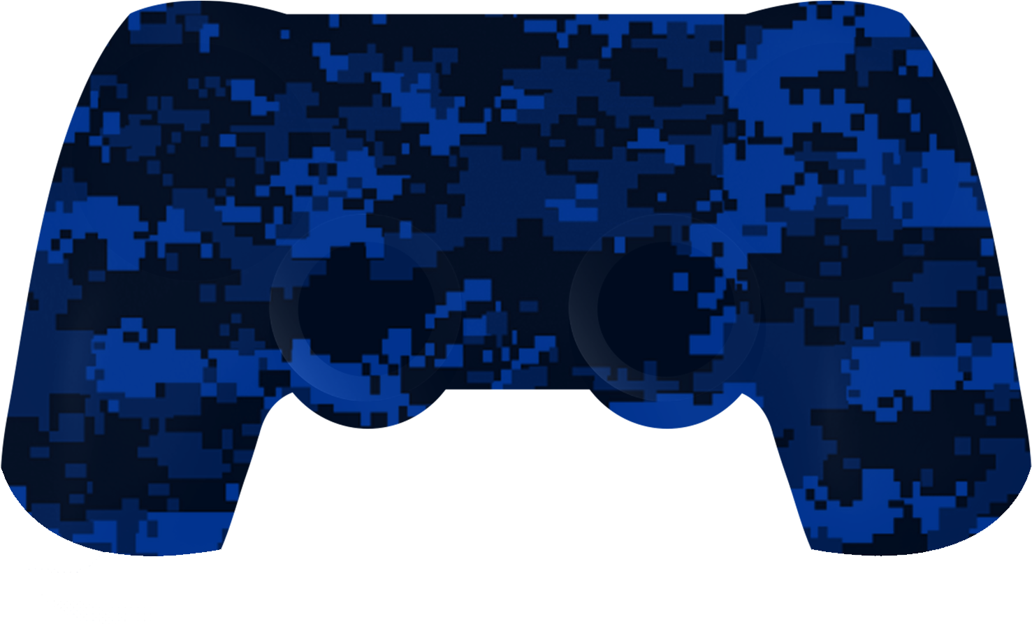 Download Blue Digital Camo Ps4 Front Shell - Red And Black Camo - Full ...