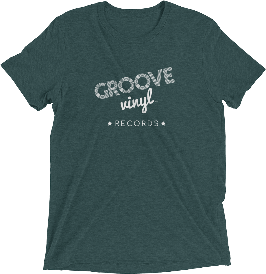 Download Groove Vinyl Records Logo Tri Blend Crewneck T Shirt - Gifts ...
