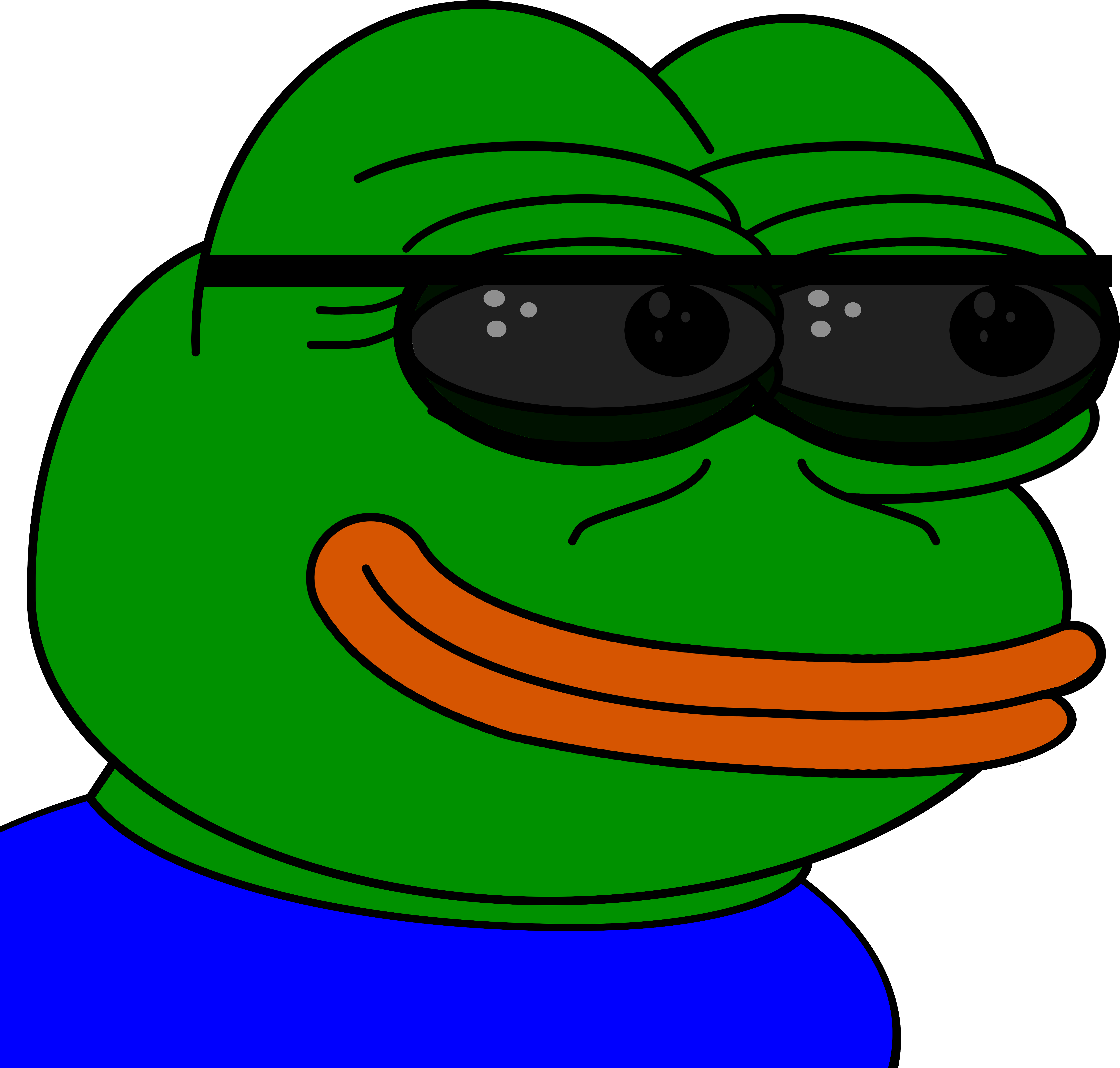 Download 618kib, 6000x5606, Pepe Large Sunglasses - Image Resolution ...