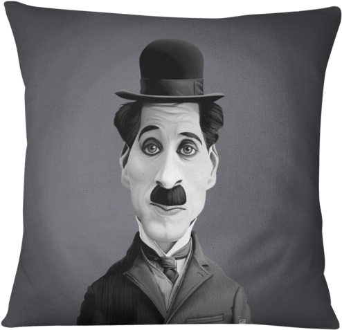 Download Cojin Charlie Chaplin - Charlie Chaplan Art - Full Size PNG ...