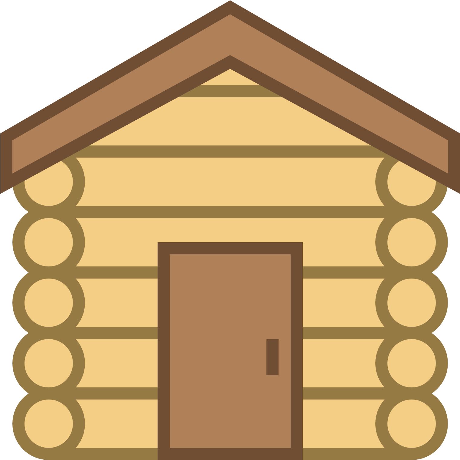 Download Cabin Png Photo - Log Cabin Icon - Full Size PNG Image - PNGkit