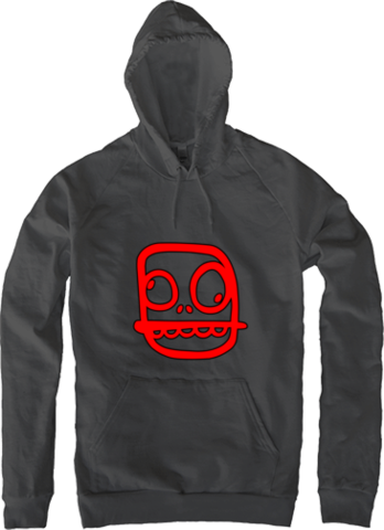 Download Crunchlins Cartoons Red Skull Logo Hoodie - Baltimore Art ...