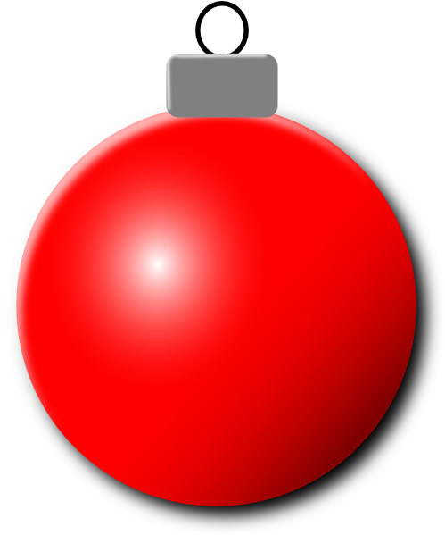 Download Red Christmas Ornament Png Png Freeuse - Red Christmas ...