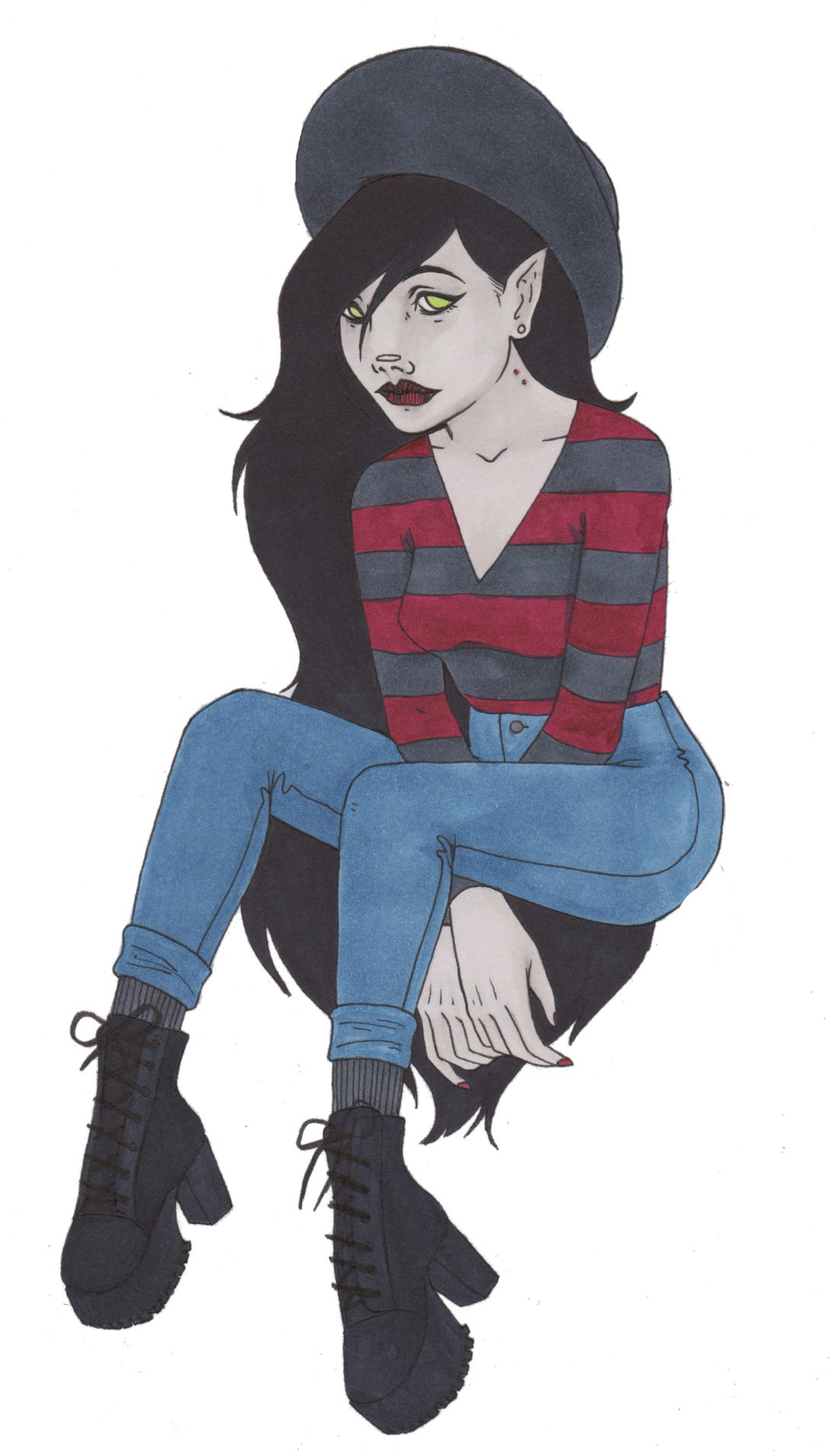 Download Catface Marceline, Adventure Time, Ms, Finn Jake - Sitting ...