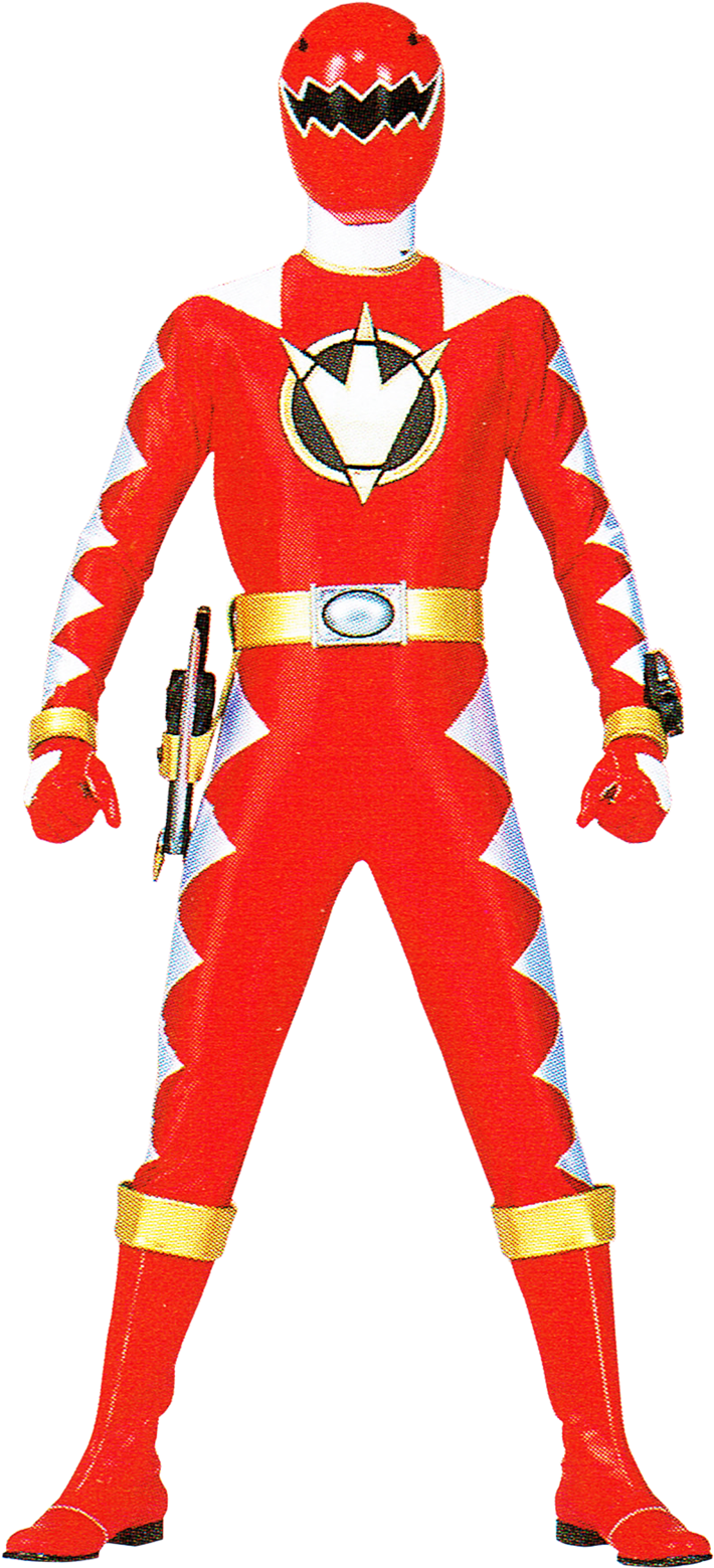 Download Red Dino Ranger & Abarered - Power Ranger Dinothunder Red ...