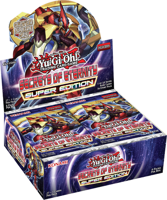 Download Yu Gi Oh - Yu-gi-oh! - Secrets Of Eternity Super Edition Booster - Full Size PNG Image ...
