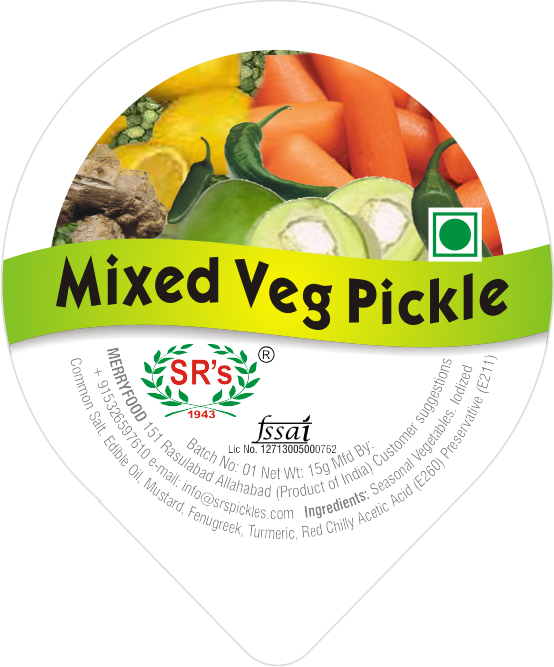 Download Products - Pickled Mixed Vegetables Label - Full Size PNG ...