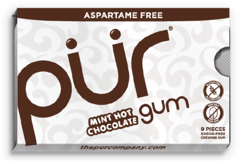 Download Pur Hot Chocolate Gum Pack - Pur Sugar-free Gum Chocolate Mint ...