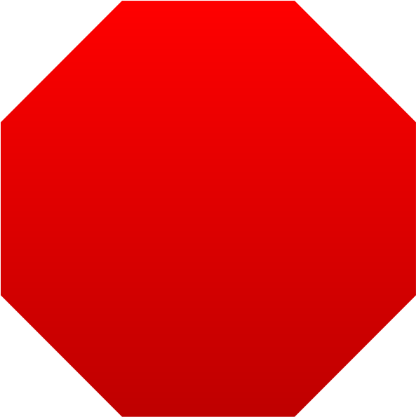 Download Octagon Shape - Blank Stop Sign - Full Size PNG Image - PNGkit