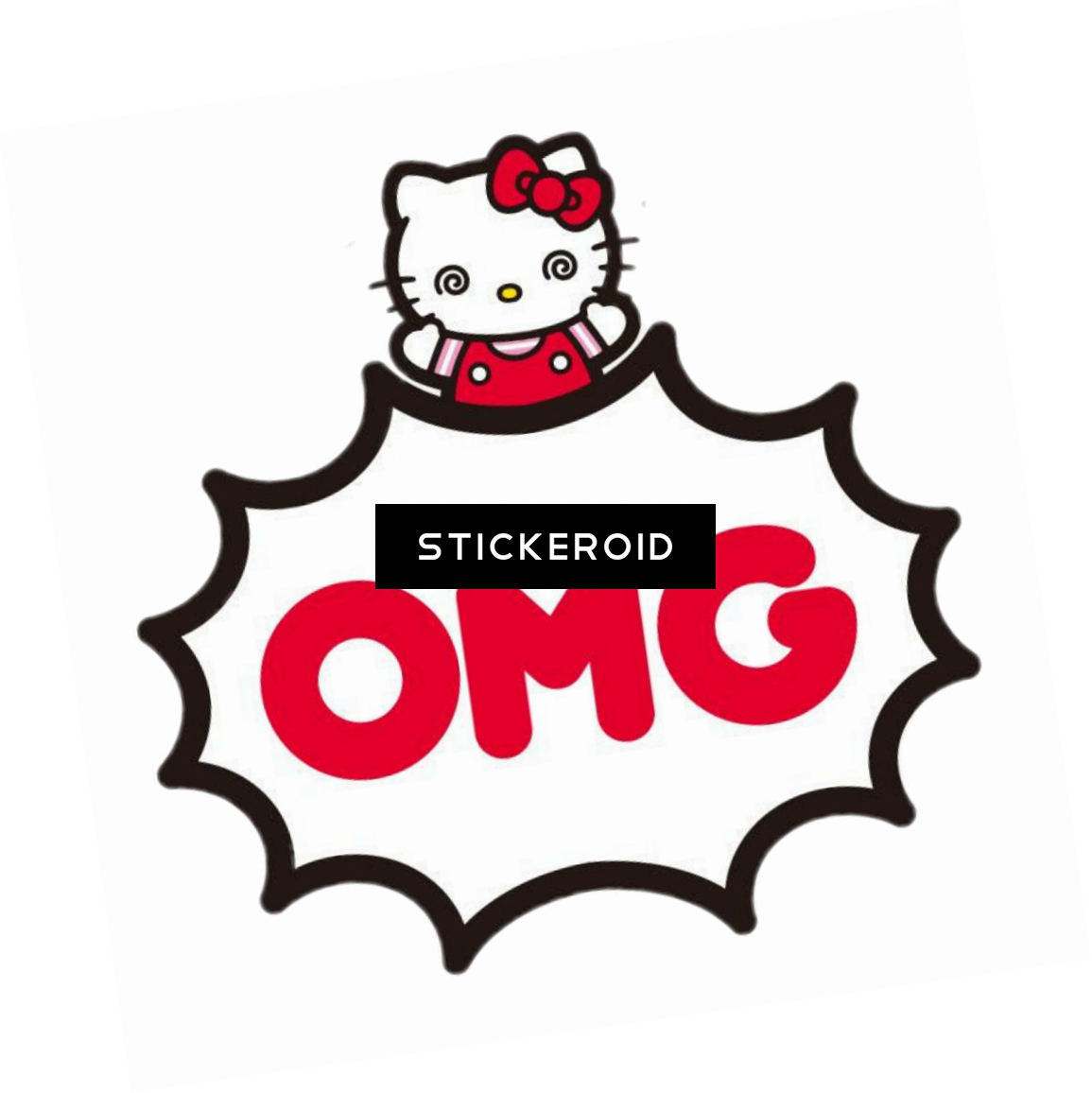 Download Omg - Sanrio Sticker Png - Full Size PNG Image - PNGkit