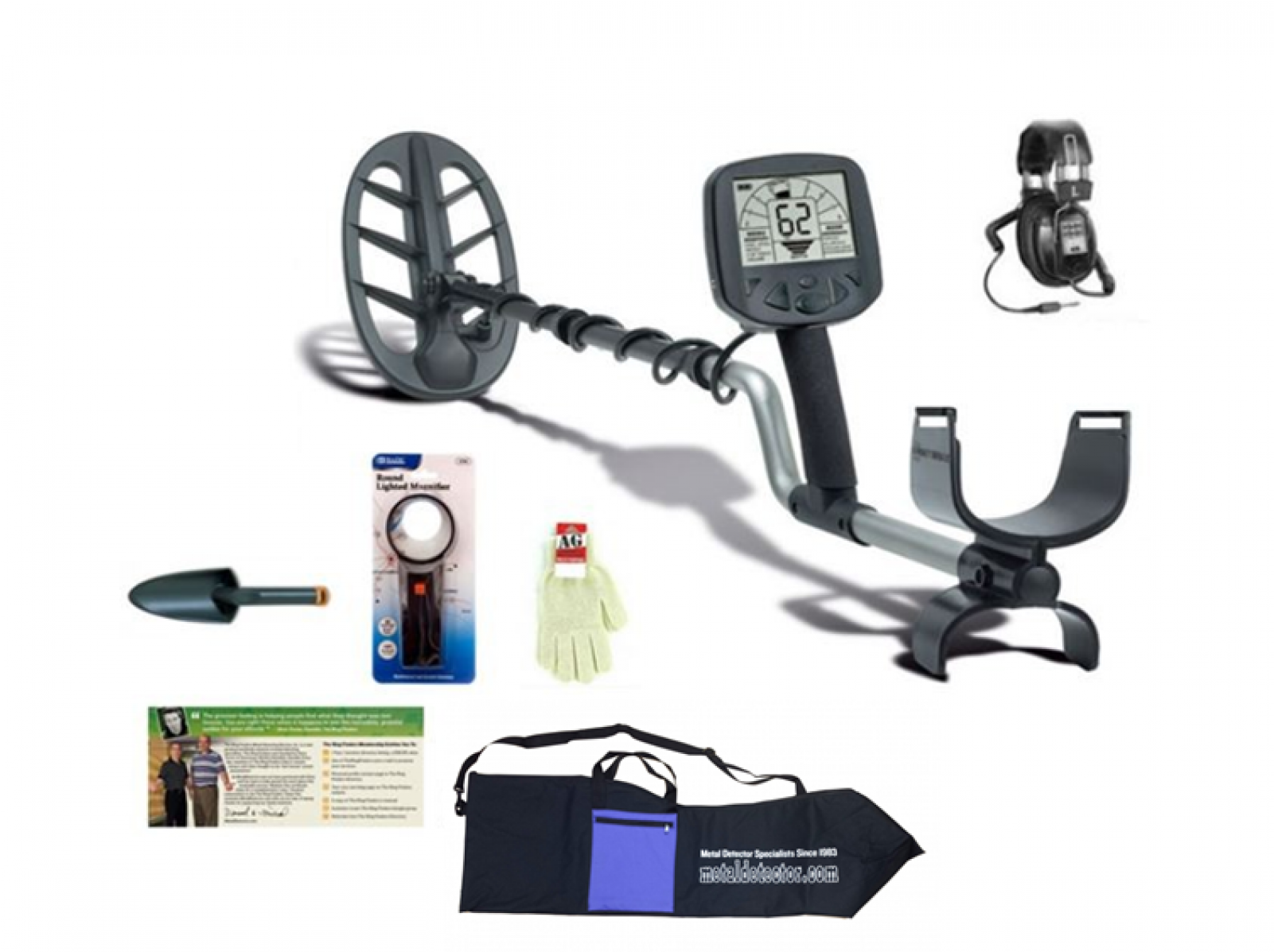 Download Bounty Hunter Platinum Pro Metal Detector With Waterproof ...