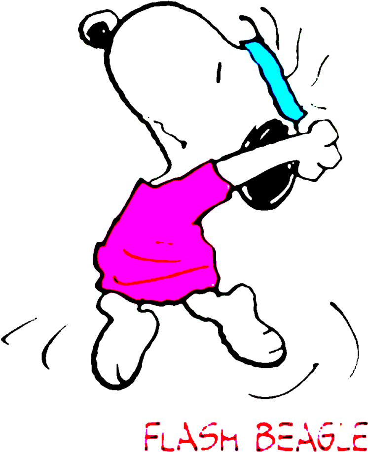 Download Snoopy Flash Beagle By Bradsnoopy97 - Snoopy - Full Size PNG ...