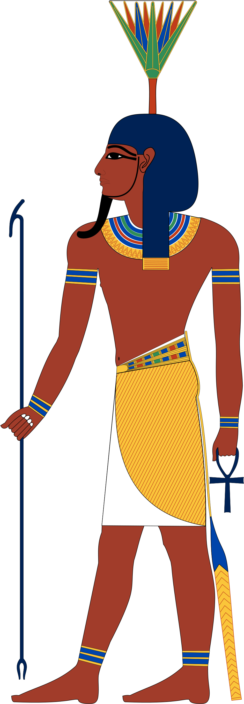 Download Nefertem Egyptian God - Full Size PNG Image - PNGkit
