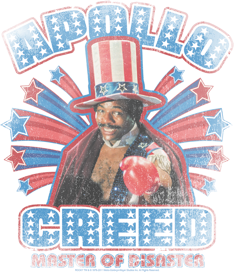 Download Rocky Apollo Creed Juniors T-shirt - Youth: Rocky - Apollo ...