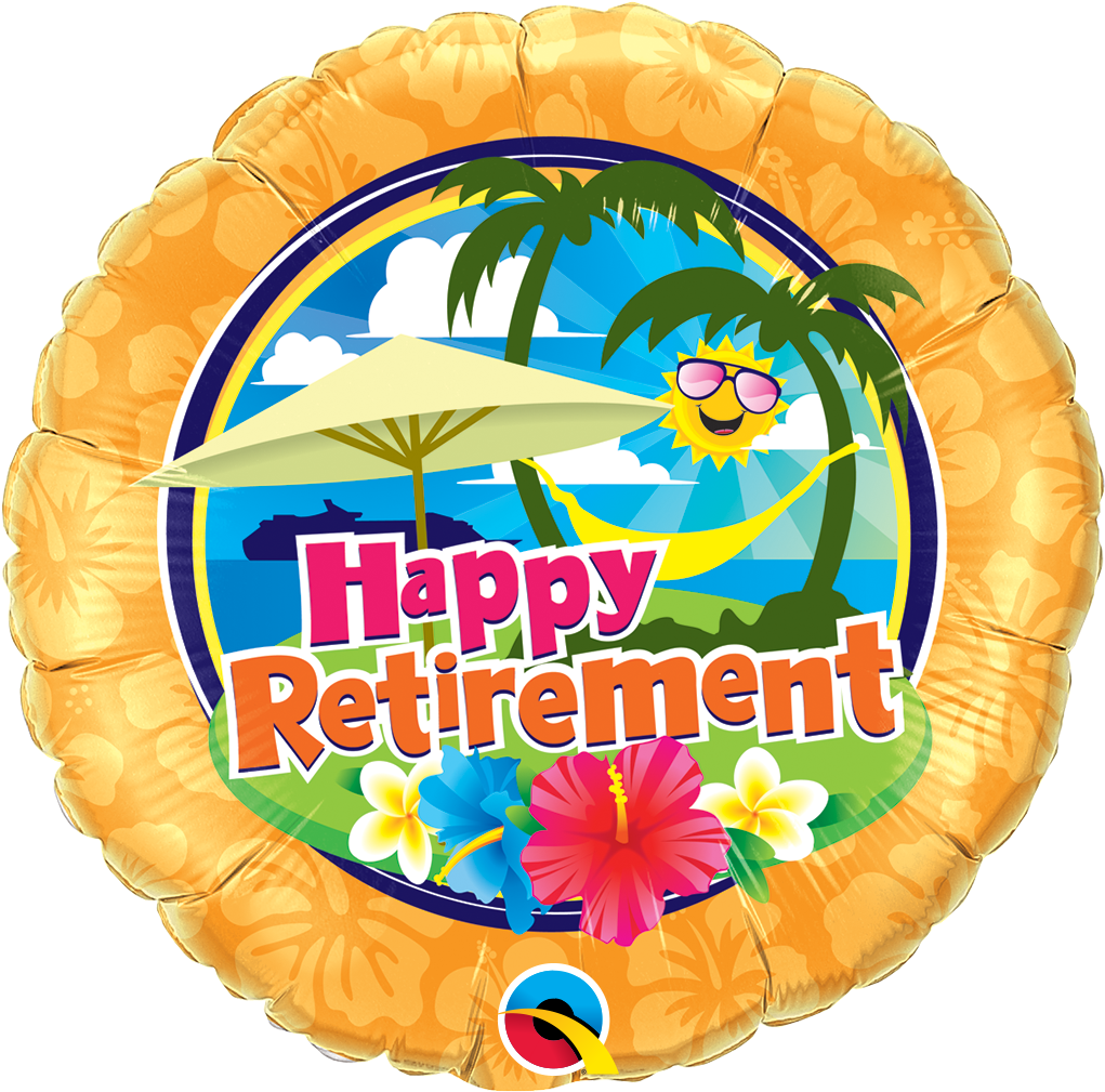Download Sunshine Balloon Qualatex Balloonatics - Happy Retirement ...