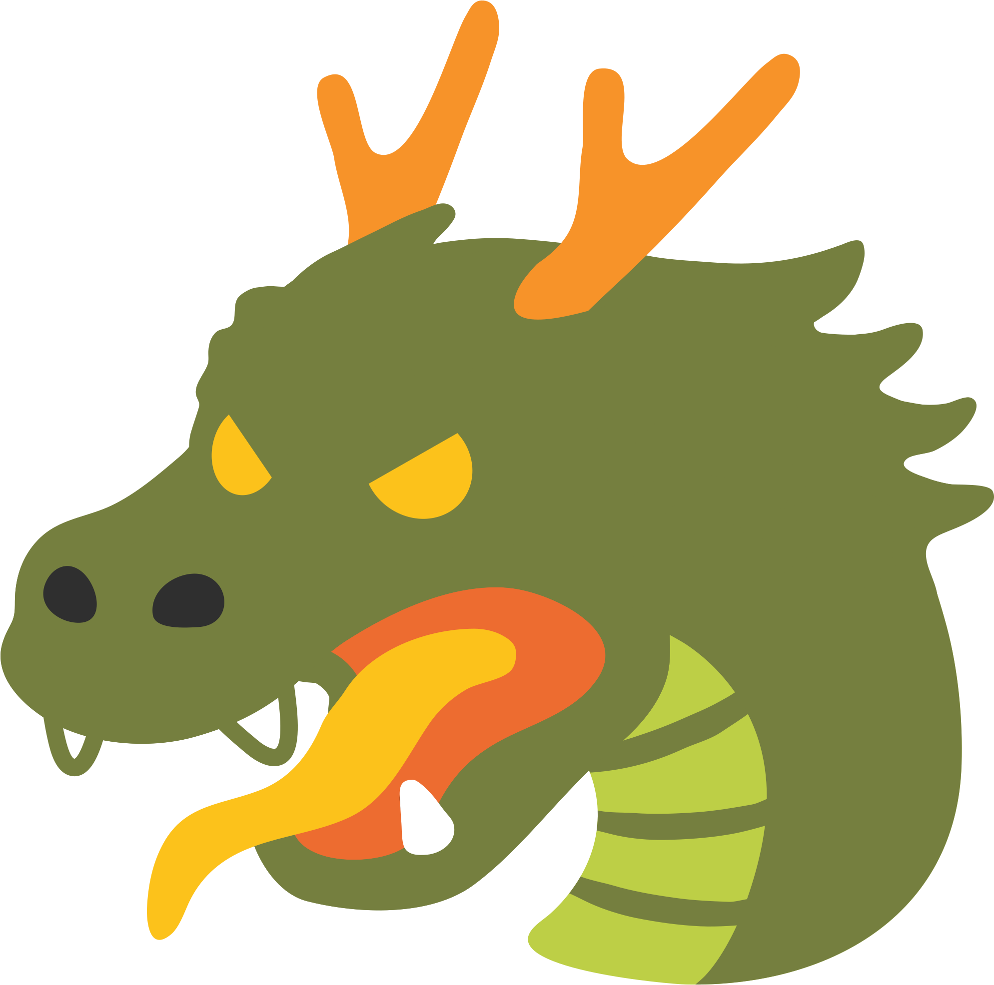 Emoji dragon