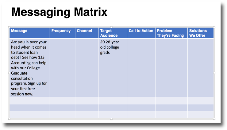 Download In Your Template, It Could Look Something Like This - Message ...