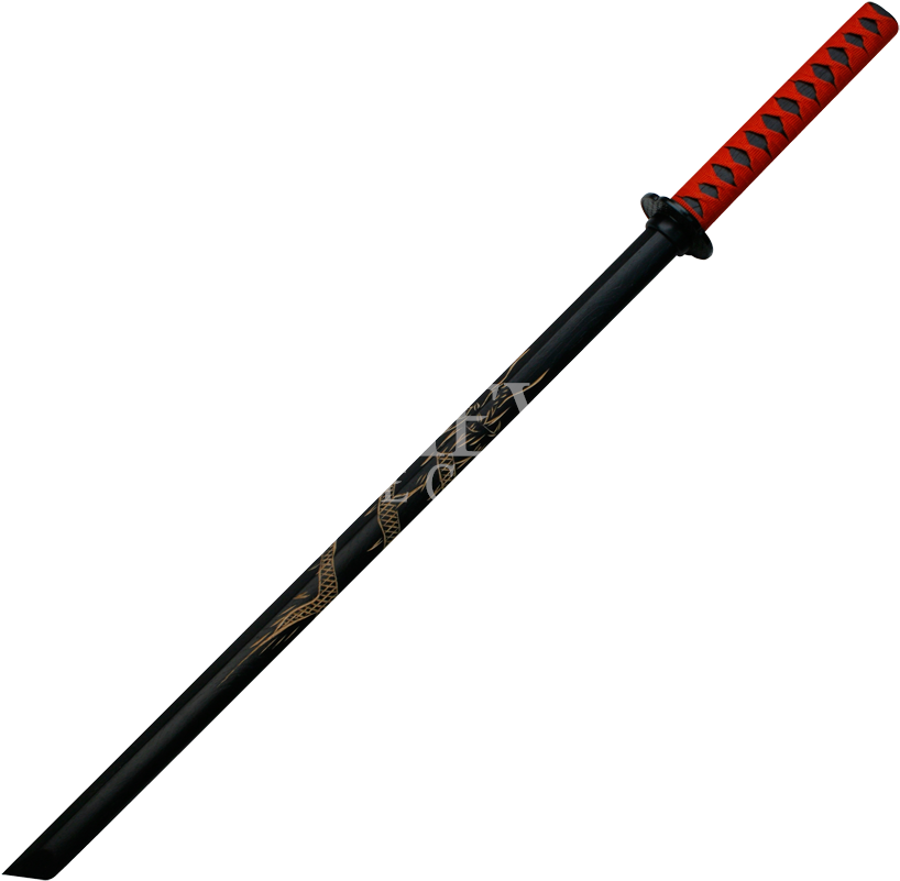 Download Black Engraved Dragon Bokken Sword - Easton Project 3 Adv ...